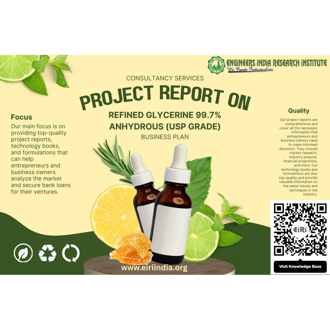 REFINED GLYCERINE (99.7%) ANHYDROUS (USP GRADE)