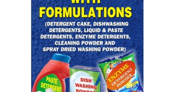 Complete technology book on detergents with formulations (detergent ...